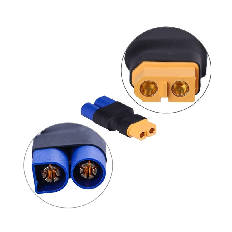 EC5 Male to XT60 Female Adapter Connector for RC Battery Charger – Hobby Square Singapore