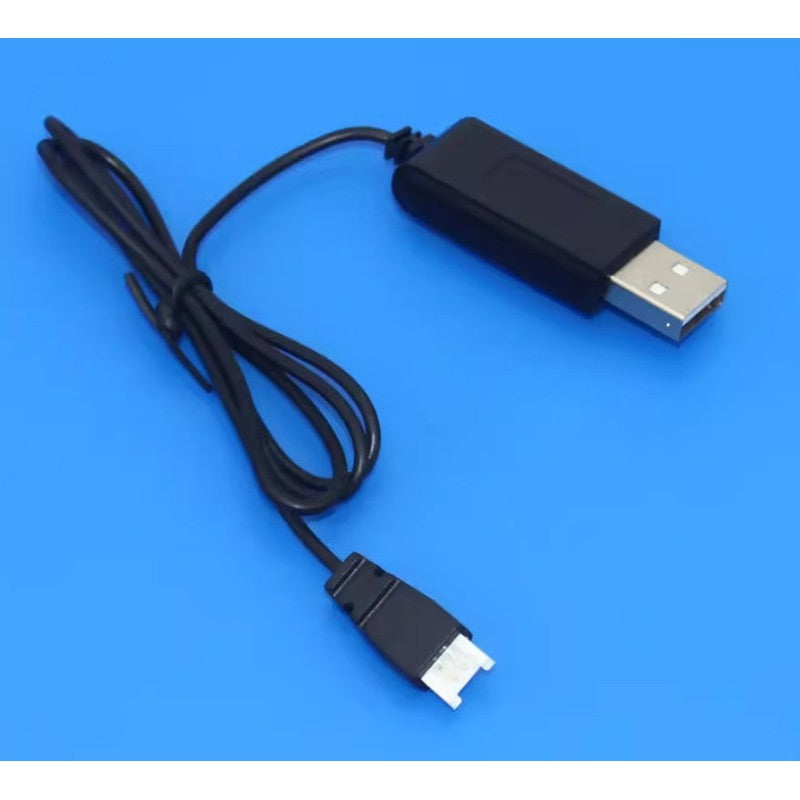 USB Charging Cable USB Charger White Connector for 3.7V Battery – Hobby ...