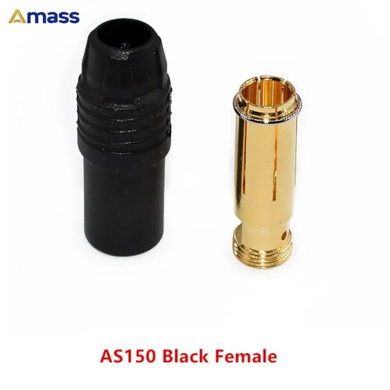 Amass AS150 Male and Female Anti Spark Connector Plug Set for Battery ...