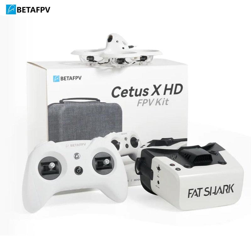 BetaFPV Cetus X HD FPV Kit Combo with FatShark Goggles (With 4 Battery ...