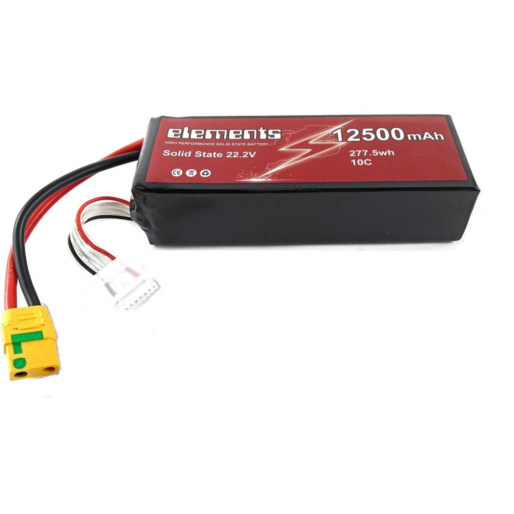 Elements Solid State High Capacity Battery — 22.2V 12500mAh (6S) — 10C ...
