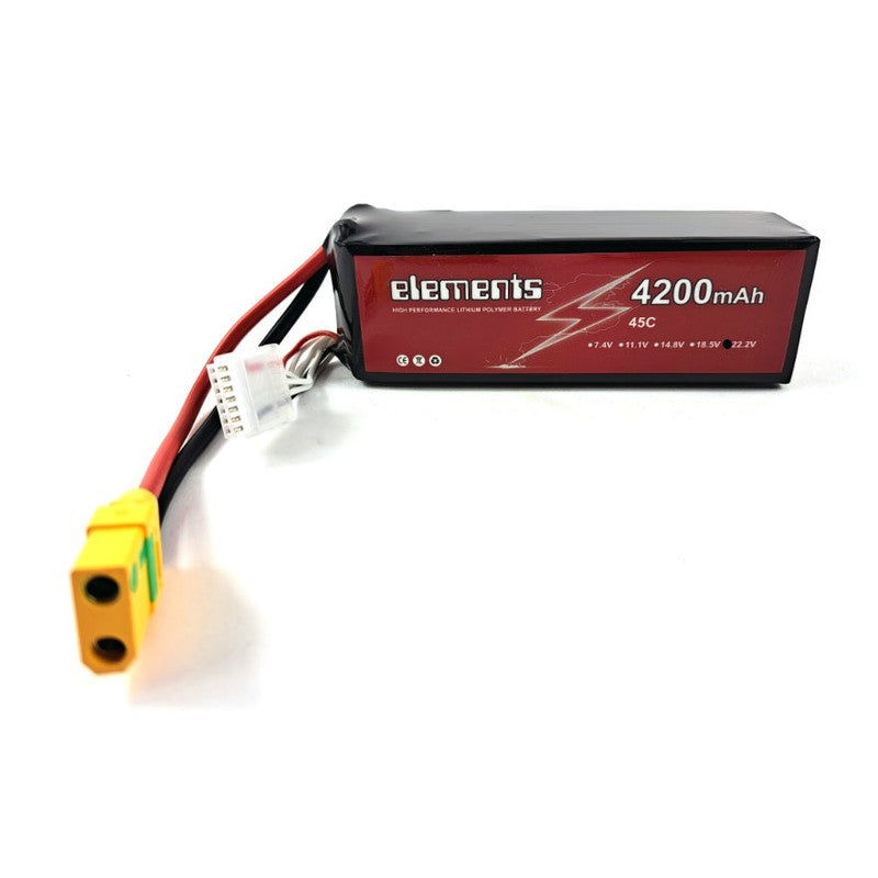 Elements 4200mAh 45C 6S Lipo Battery for UAV RC Helicopter Boat Car Dr ...