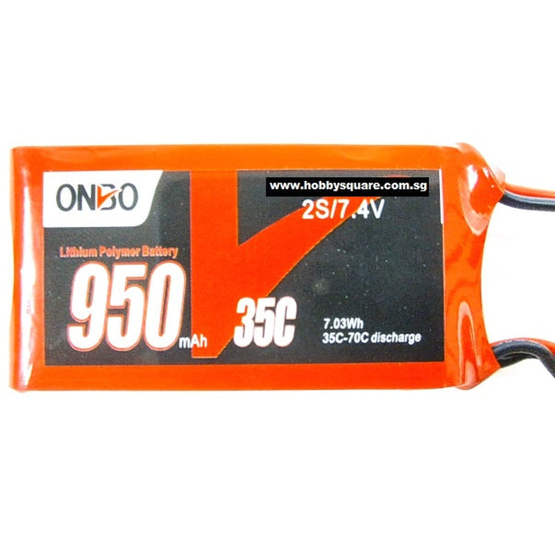 Onbo 950mAh 35C 2S Lipo Battery – Hobby Square Singapore