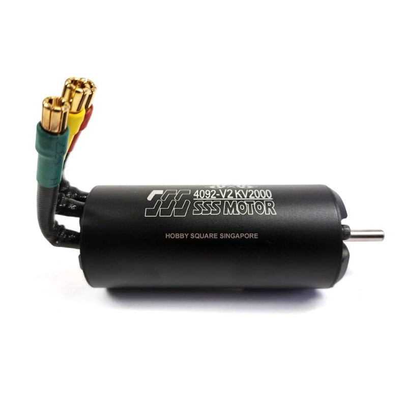 TFL 4092 V2 KV1800 Brushless Motor 4-Pole for RC Boat Car – Hobby ...