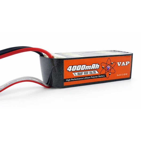 VAP 4000mAh 100C 6S Lipo Battery for UAV RC Helicopter Boat Car Drone ...