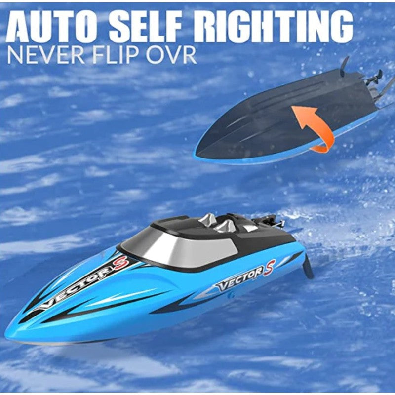 Vector S Brushless Speed Boat with Auto Roll Back Function and Reverse ...