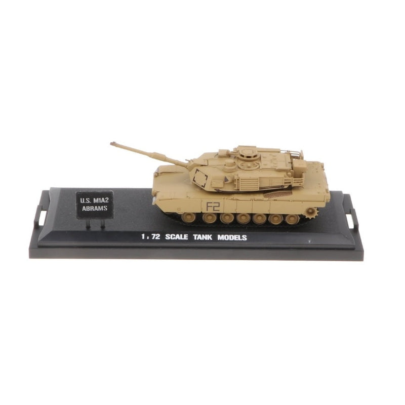 Henglong 1/72 Scale WWII Battlefield American US M1A2 I Static Tank 39 ...
