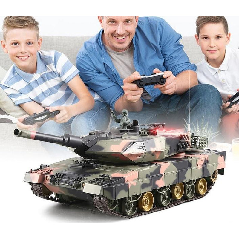 Henglong RC Tank 1/24 USA M1A2 Abrams RC Airsoft Infra-red Battle Tank ...